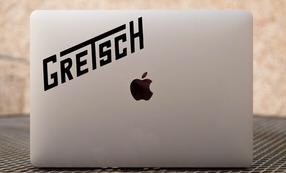 Gretsch Logo Vinyl Decal Guitar Decal Music Sticker | Etsy