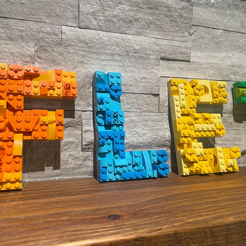 Legos Name Sign - Etsy