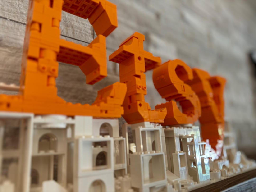 Company Logo 3D - Made With LEGO® Bricks - Etsy