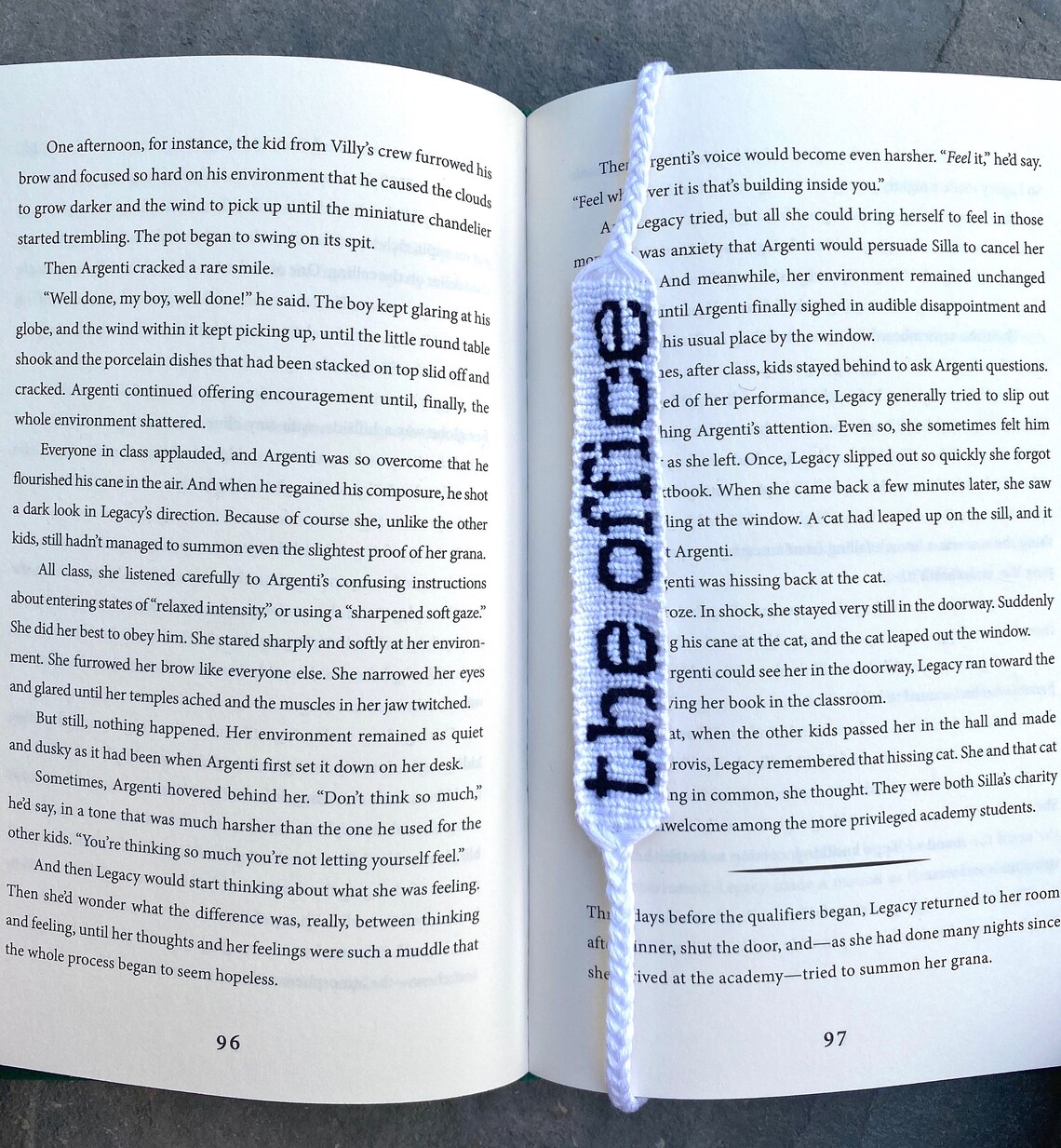 The Office Alpha Bracelet / Bookmark - Etsy