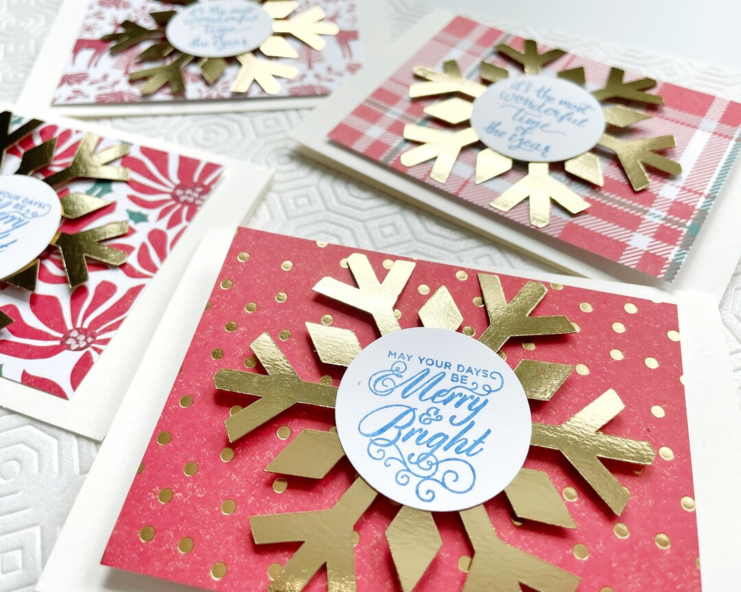 Christmas Card Kit DIY Christmas Cards Christmas Card Making Kit ...