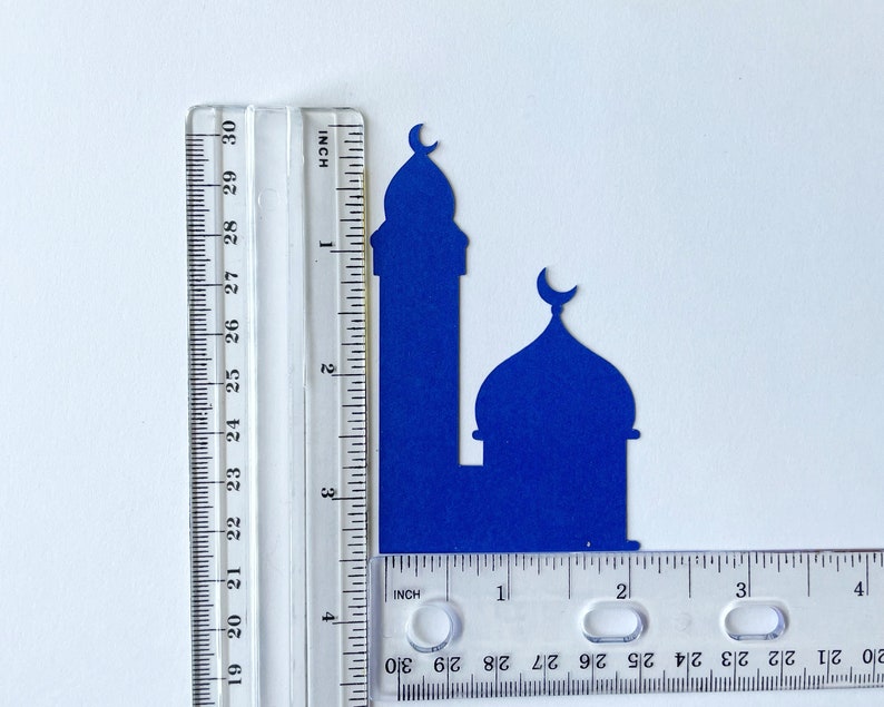 Set of Mosque Cut Outs Mosque Die Cuts Eid Craft Supplies Islamic Craft ...