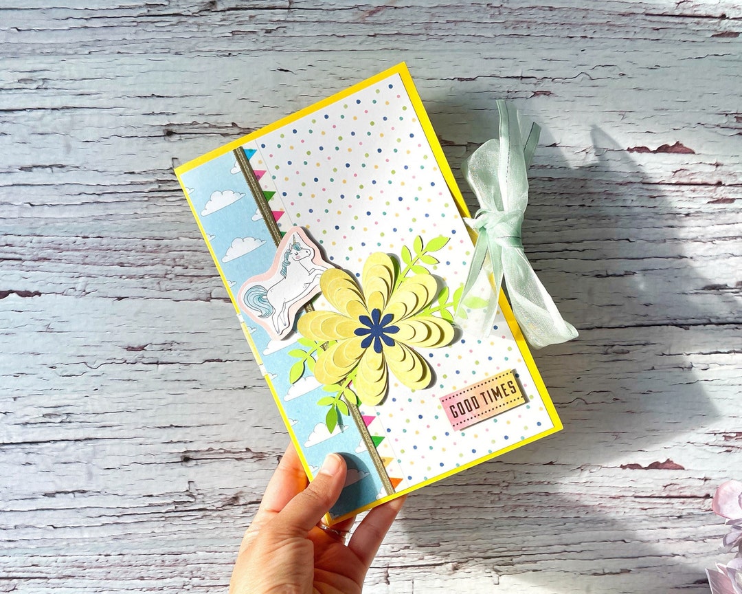 Unicorn Rainbow Flipbook Album Photo Album Gift Kids Keepsake Memory ...