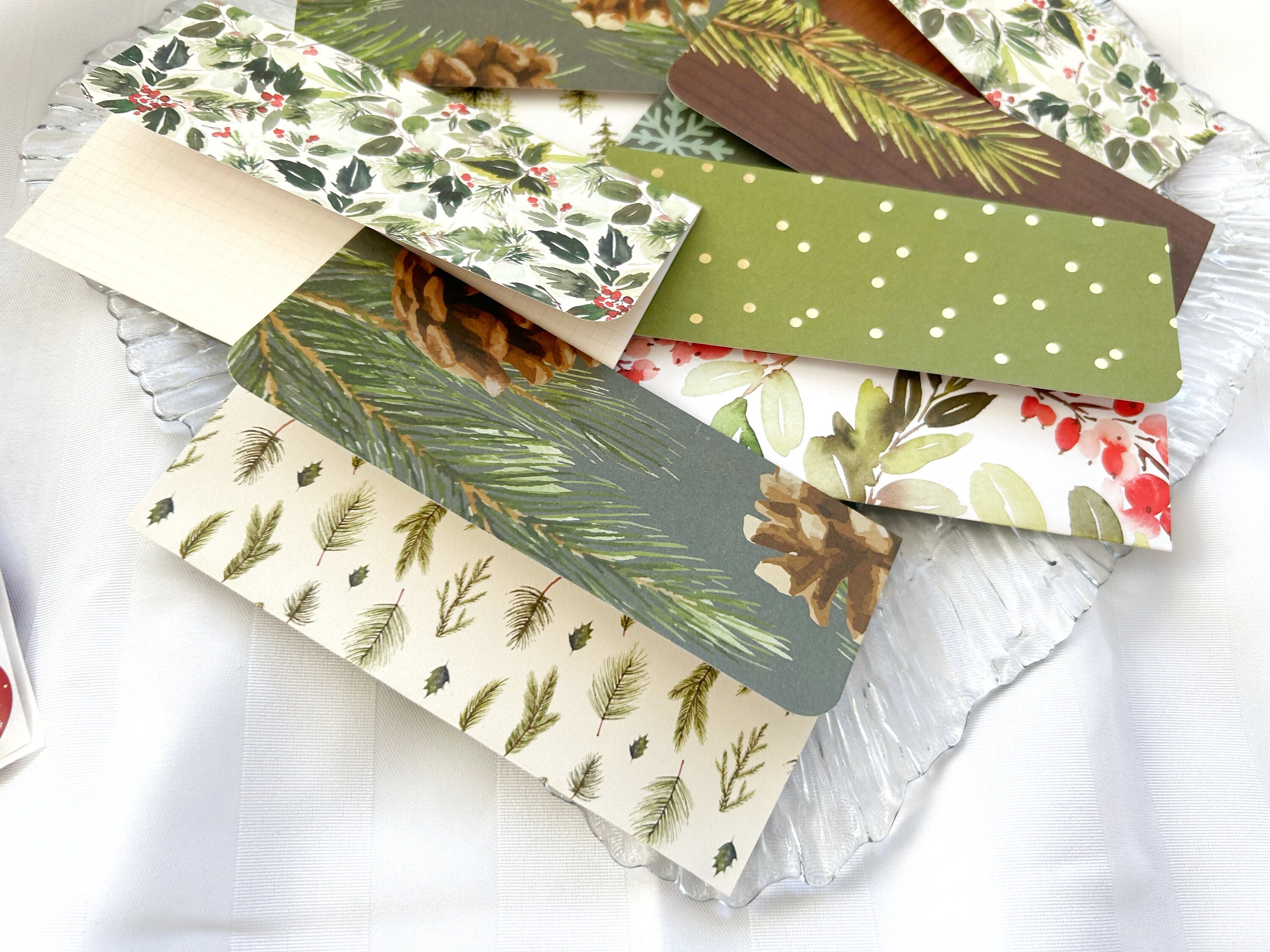 Festive Christmas Envelopes Money Gift Envelope Christmas Cash Gift ...