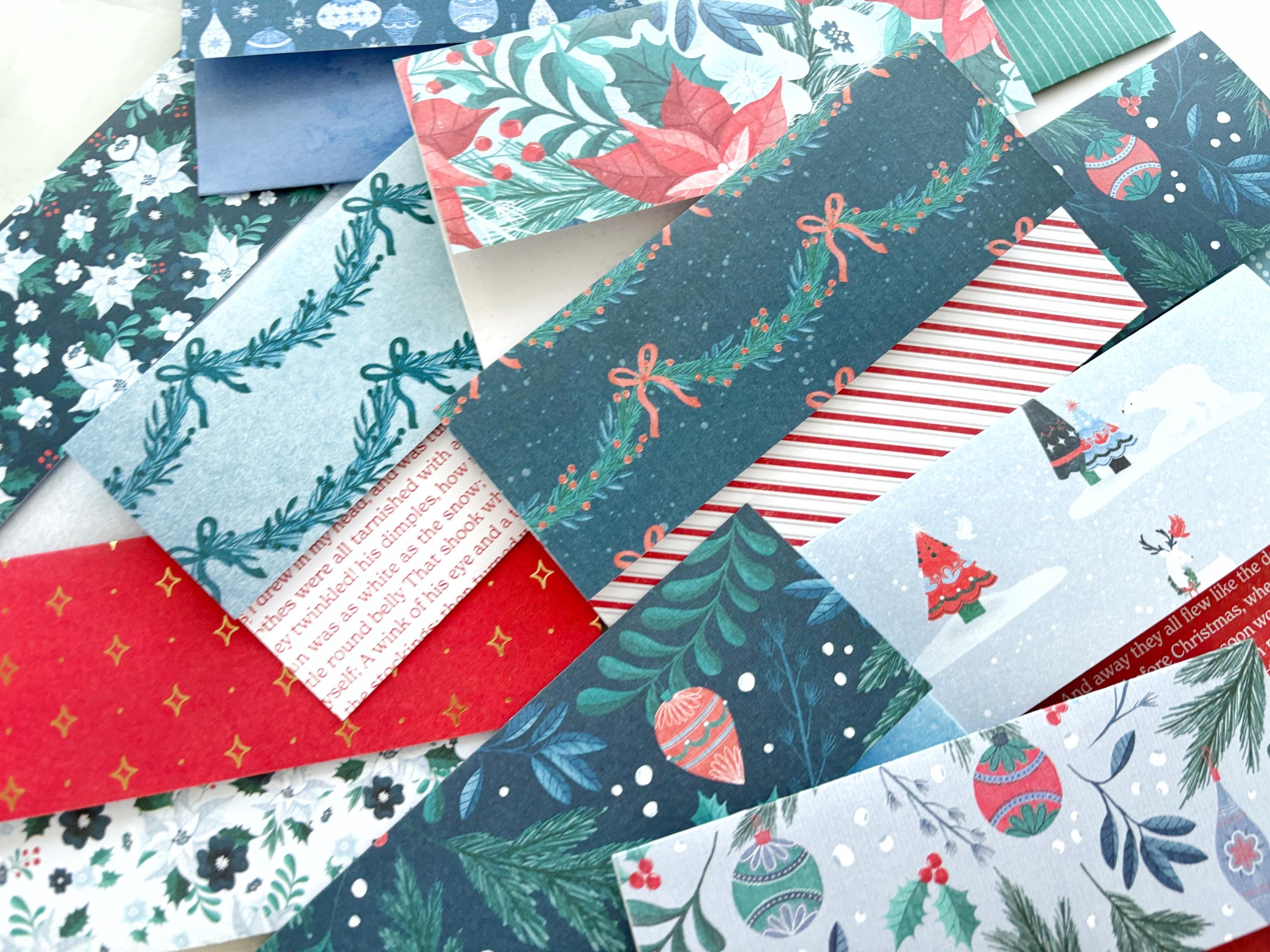 Festive Christmas Envelopes Money Gift Envelope Christmas Cash Gift ...