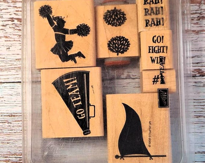 Retired Stampin' Up! Stamp Set: Go Team. Vintage (1999). Set of 7 ...