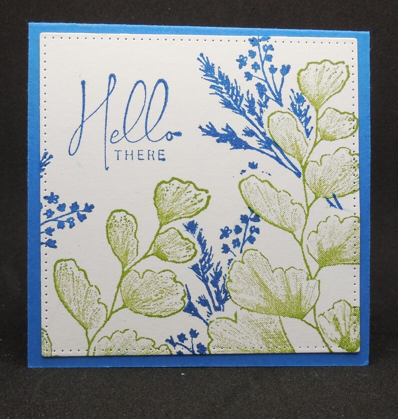 Set of 4 Hand-stamped Mini Note Cards With Envelopes. Great for Gift ...