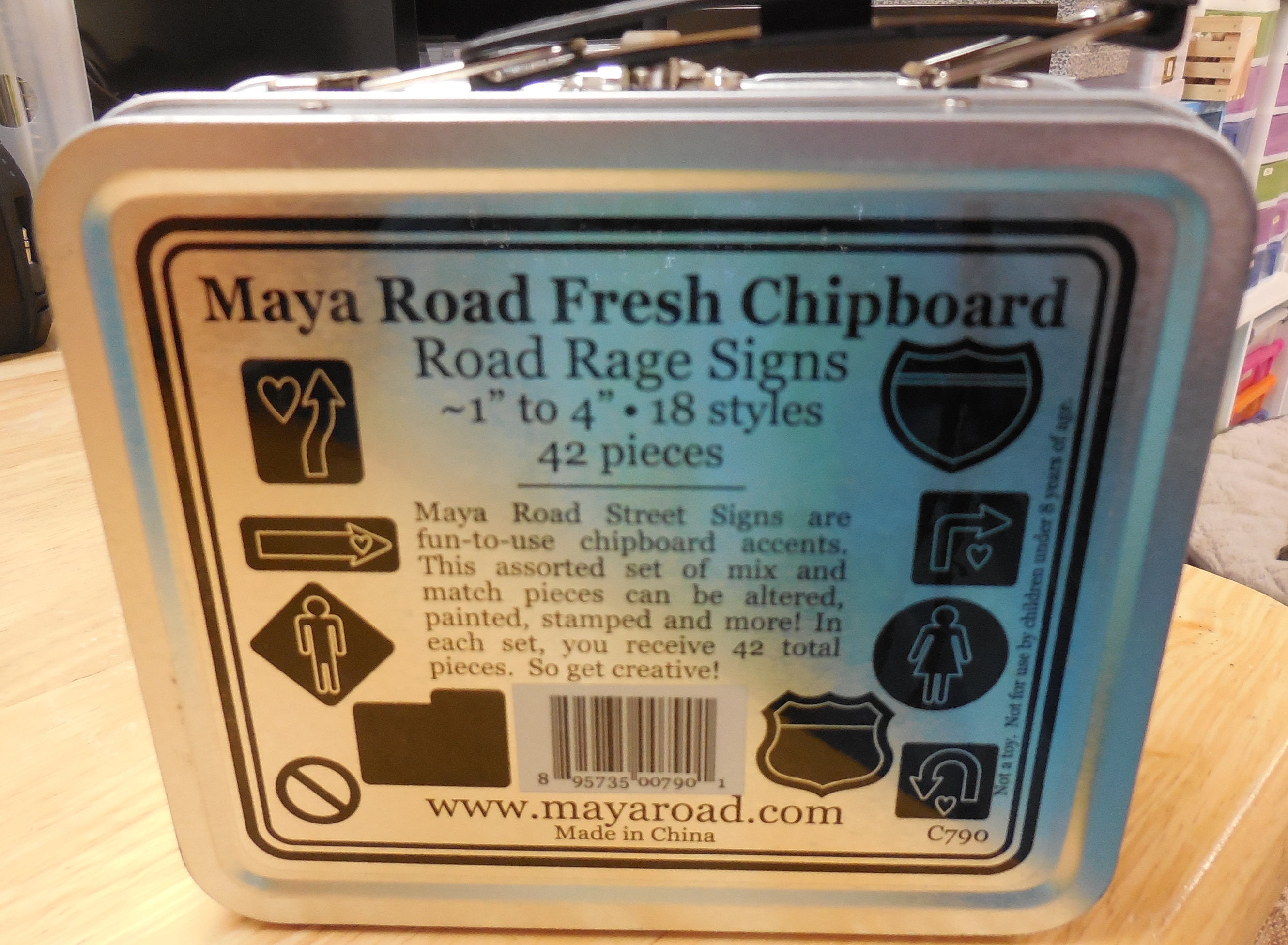 Maya Road Road Rage Road Signs, Street Signs, Chipboard. Chipboard ...