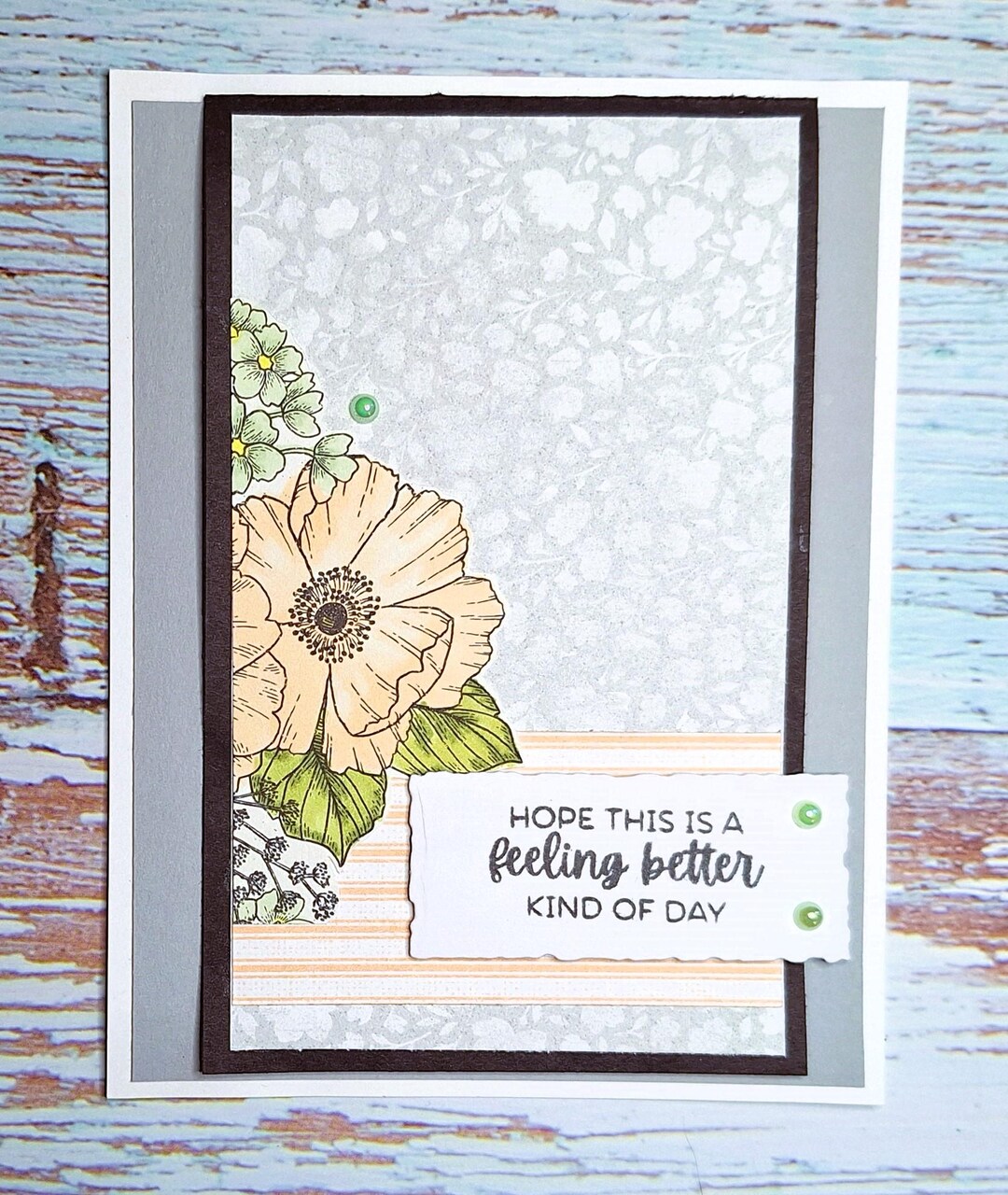 Get Well, Feel Better, Encouragement Card. Let Someone Know You're ...