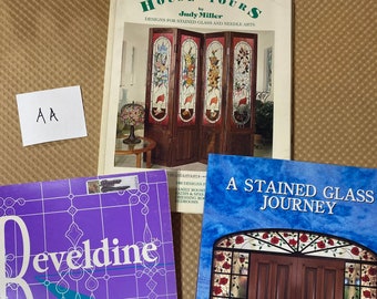 Stained Glass Books - Etsy