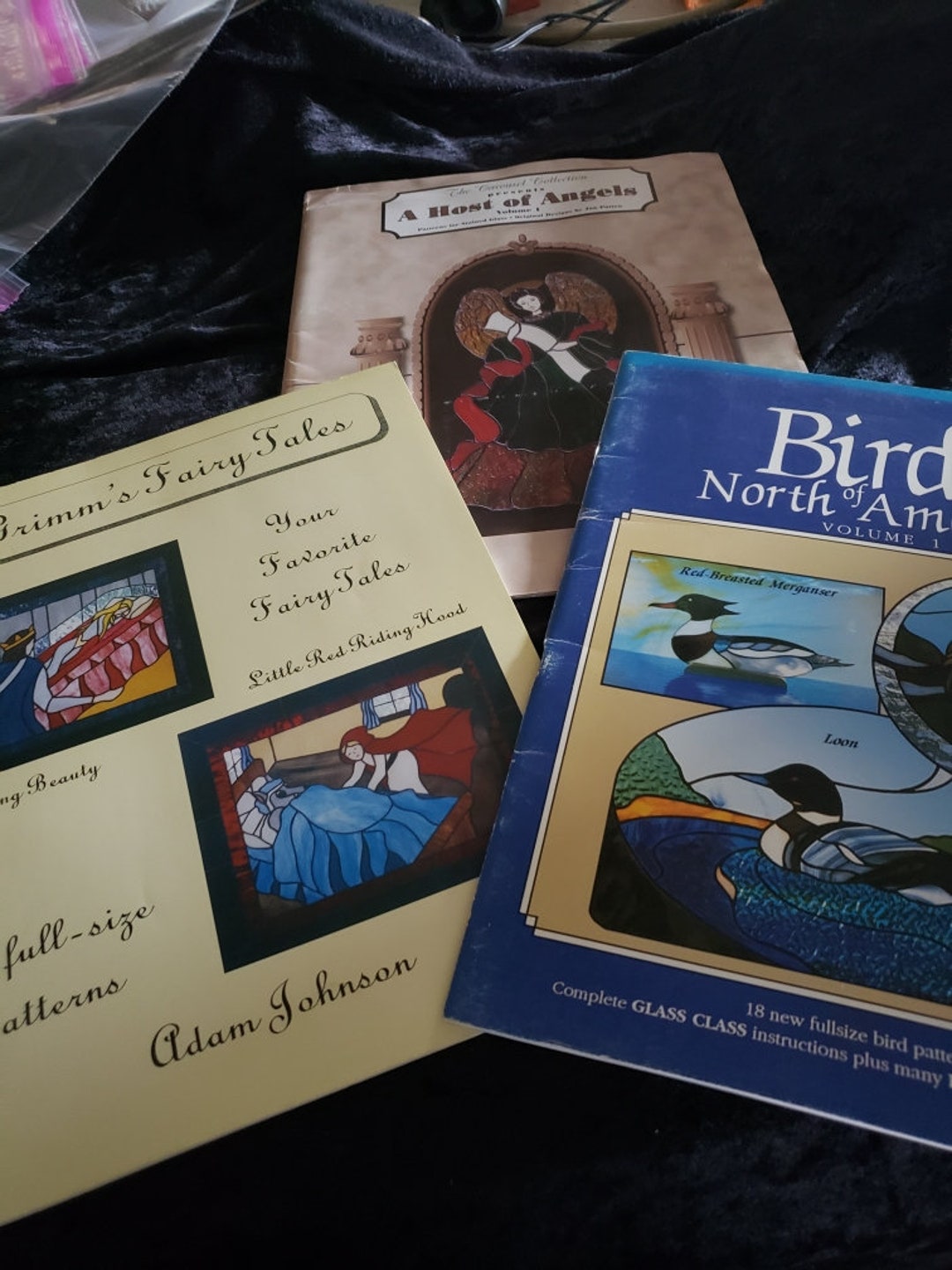 Stained Glass Pattern Books 3 Pack - Etsy