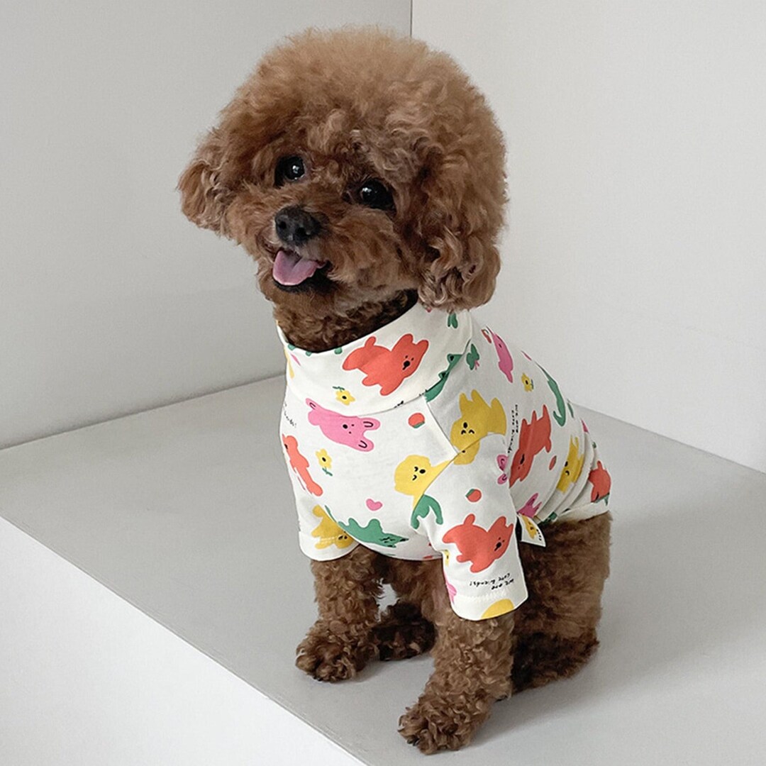 Cote Friends Turtleneck T-shirt Dog Shirt Tops Dog Clothes for Dog ...