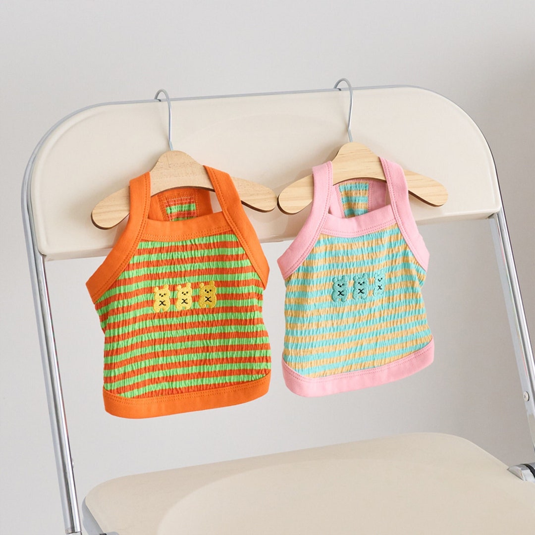 Tiny Bear Crop Top Dog Shirt Top Dog Clothes Dog - Etsy