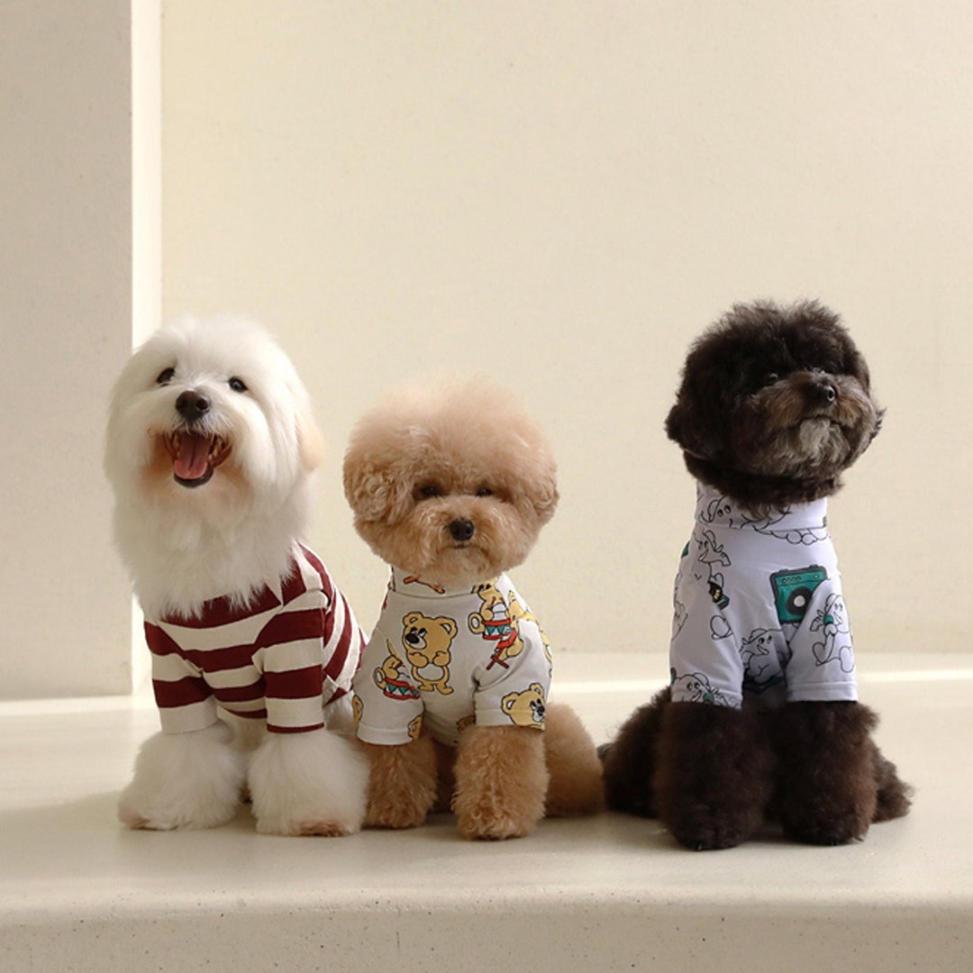 Graphic T-shirt Dog T-shirt Tops Dog Clothes Dog Clothing Puppy Clothes ...