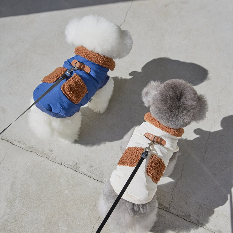 Dog Puffer Jacket Igloo Harness Puffer Jacket Dog Clothes - Etsy