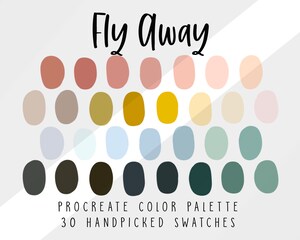 Boho Rainbow Procreate Color Palette / Color Swatches / Instant ...