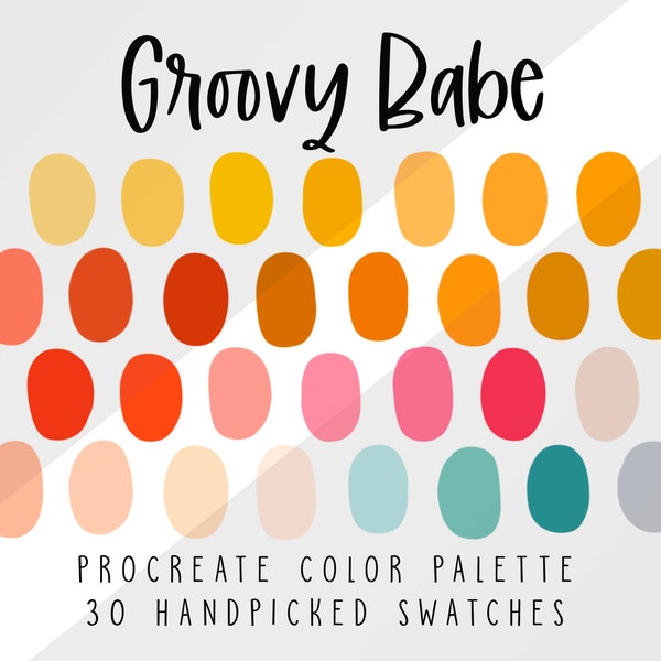 Modern Boho Boho Procreate Color Palette Cool Tones Palette Light ...