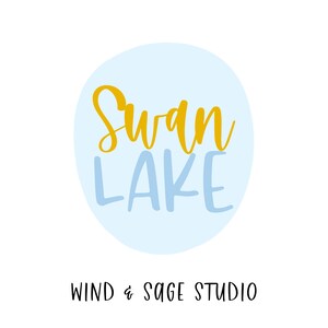 Swan Lake, Winter Procreate Color Palette, Snow Themed Color Swatches ...