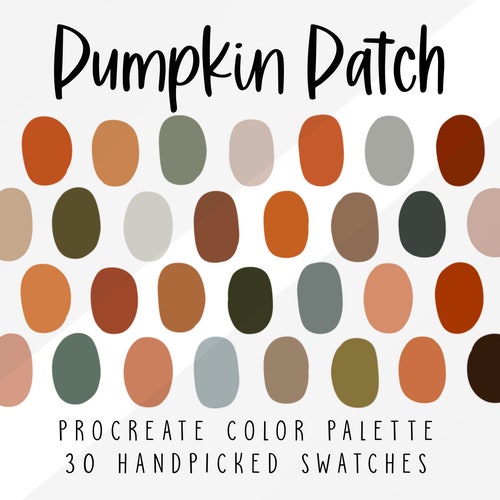 Terra & Rust Procreate Color Palette Color Swatches Ipad | Etsy Terra & Rust Procreate Color Palette Color Swatches Ipad | Etsy