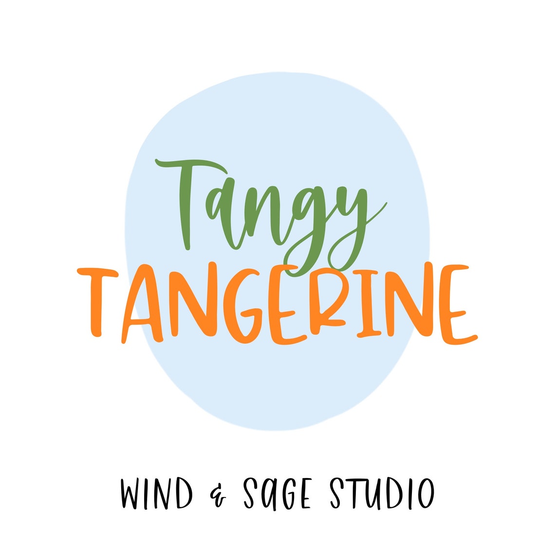 Tangy Tangerine Procreate Color Palette Color Swatches iPad | Etsy