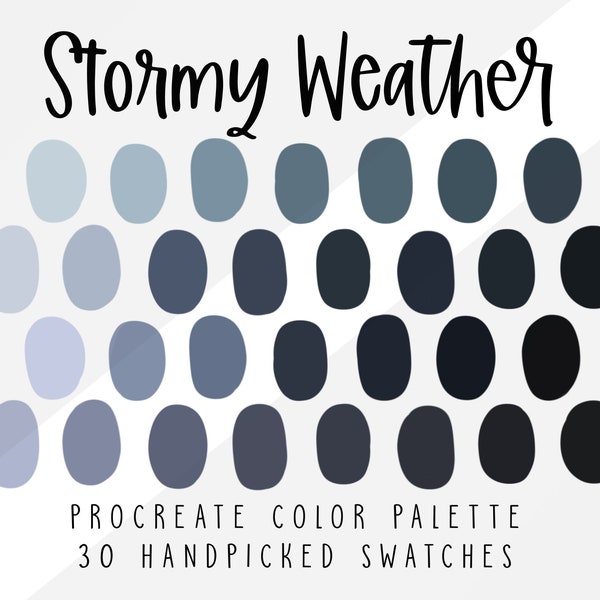 Stormy Color - Etsy