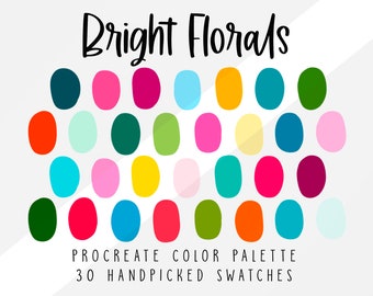 Country Procreate Color Palette Color Swatches Ipad | Etsy