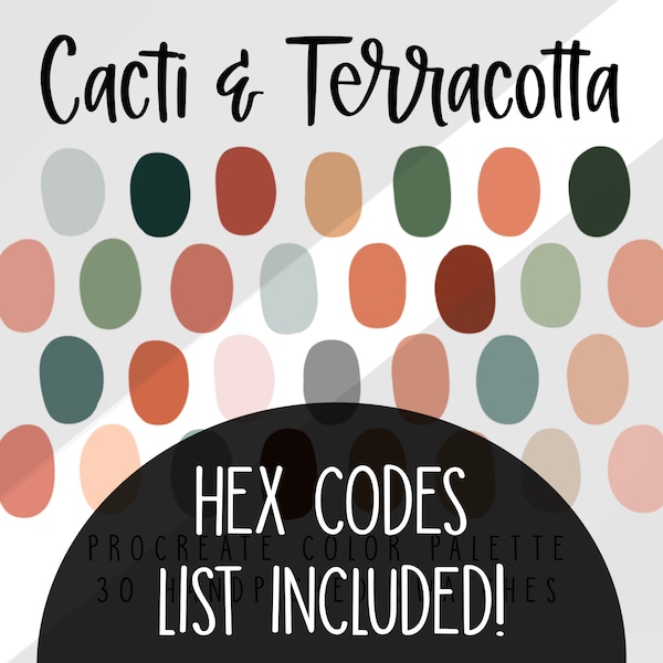 Terracotta Hex Codes - Etsy