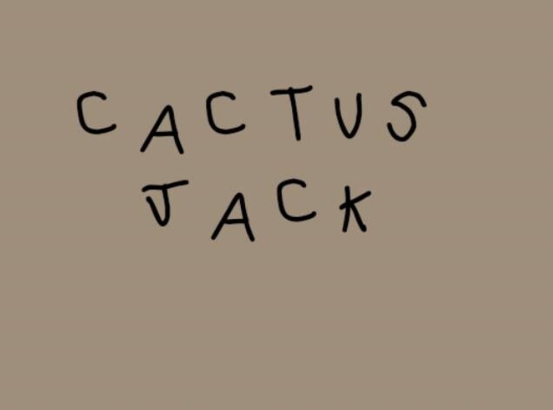 Travis Scott: Cactus Jack Font - Etsy