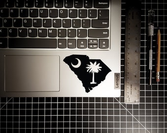 Lowcountry Palmetto Tree Vinyl Decal South Carolina Sticker Hilton Head ...