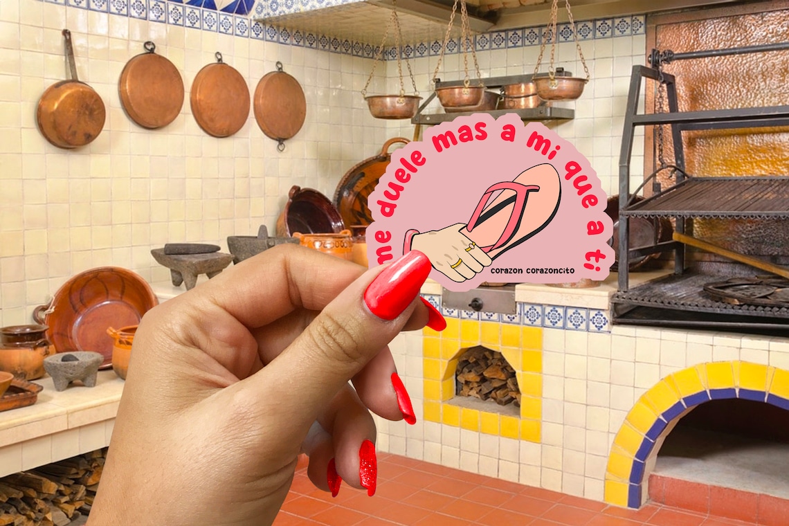 Mexican Stickers Chancla Latina Stickers Latino Stickers - Etsy