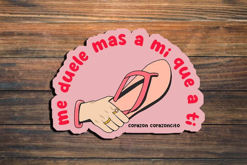 Mexican Stickers Chancla Latina Stickers Latino Stickers - Etsy