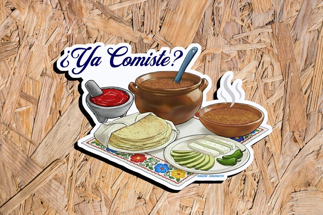 Mexican Stickers, Latino Stickers, Latina Stickers, Mexican Food ...