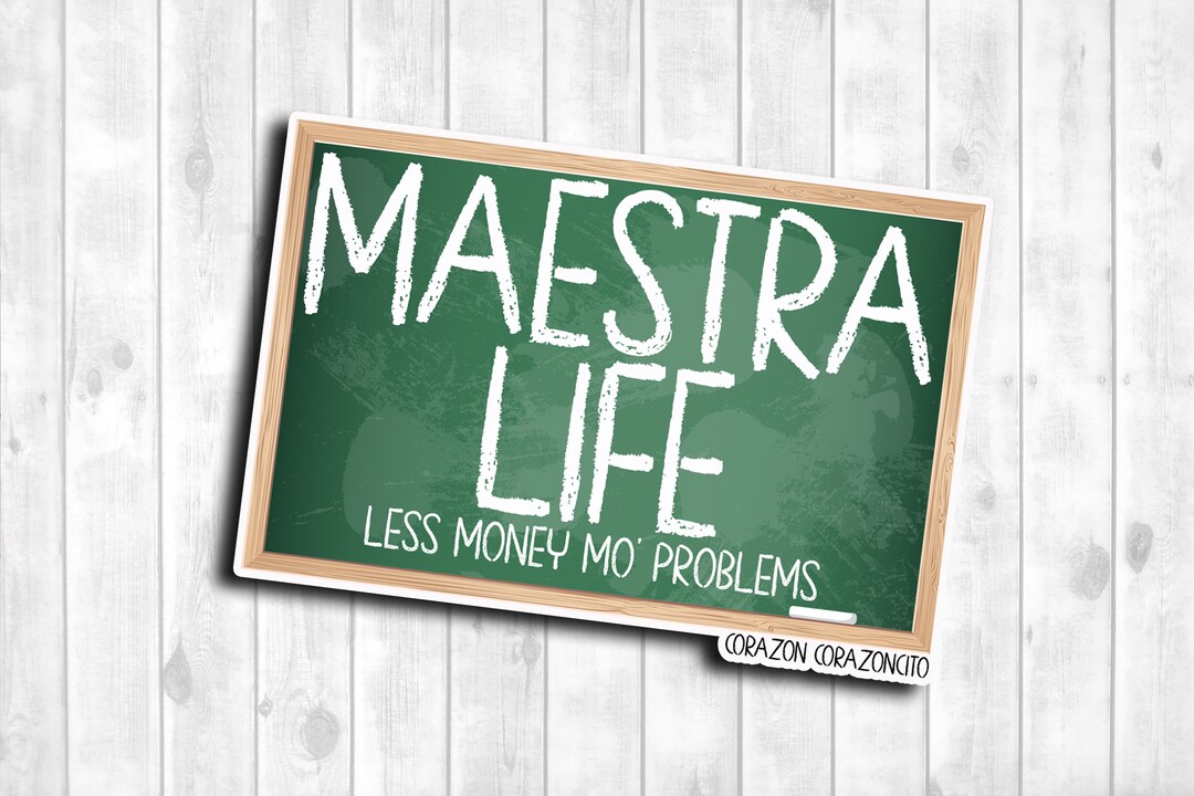 Mexican Stickers, Teacher Stickers, Maestra Sticker, Latina Stickers ...