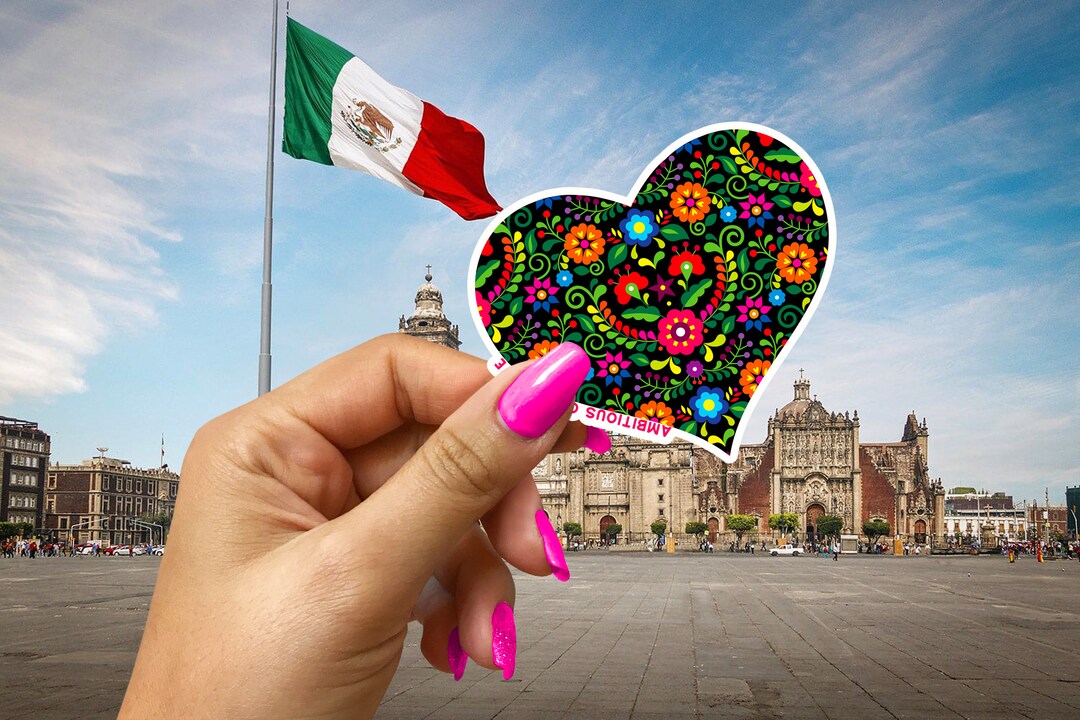 Mexican Stickers, Mexican Embroidery, Latina Stickers, Laptop Stickers ...