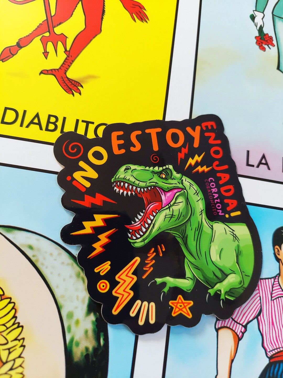 Mexican Stickers Latina Stickers No Estoy Enojada Laptop - Etsy