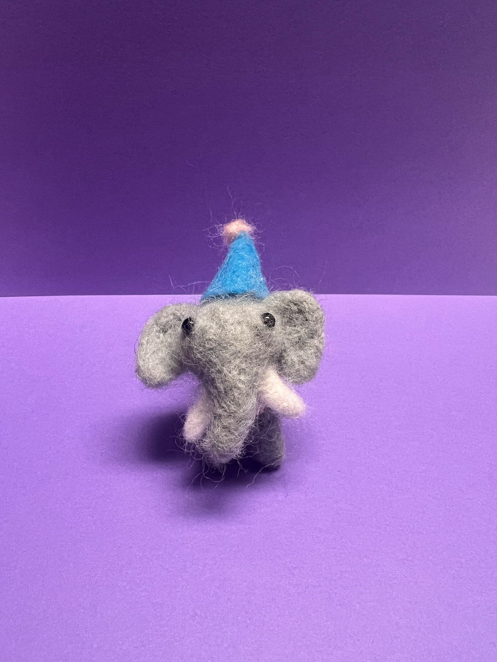 Party Animal Needle Felted Elephant - Etsy