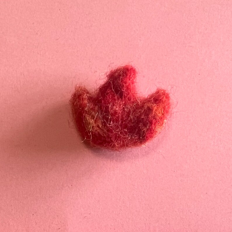 Calcifer- Needle Felted Mini Fire - Etsy