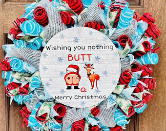 Door Wreath Holiday - Etsy