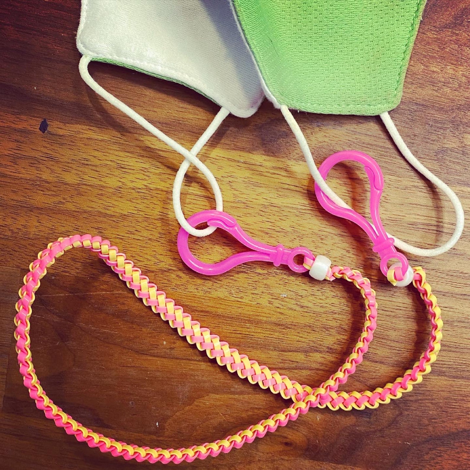 Mask Saver DIY Kit Scoubidou Gimp Kid Craft Kit Mask - Etsy