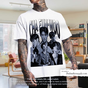Cha Eun Woo Vintage Graphic Shirt Sweatshirt, Cha Eun Woo Kdrama Shirt ...