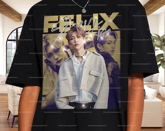 Felix Stray Kids Tee - Etsy