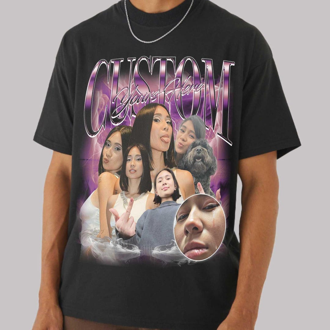 Custom Bootleg Rap Tee, Custom Your Girlfriend Boyfriend Vintage ...