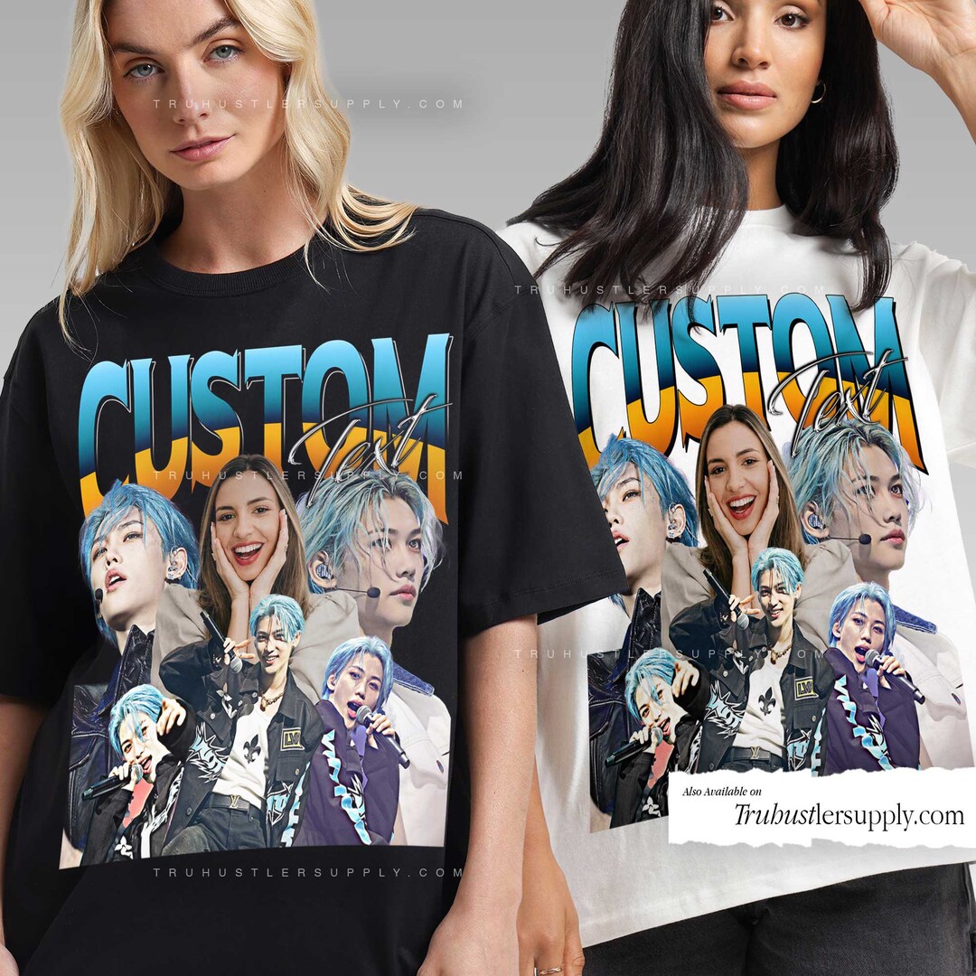 CUSTOM YOUR Own Kpop Shirt Idea Here, Custom Kpop Bootleg Tee for Him ...