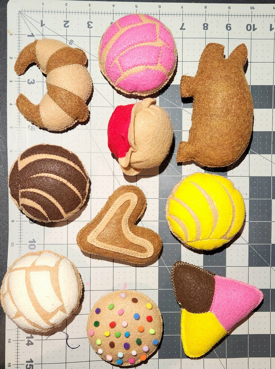 Pan Dulce Felt Food - Etsy