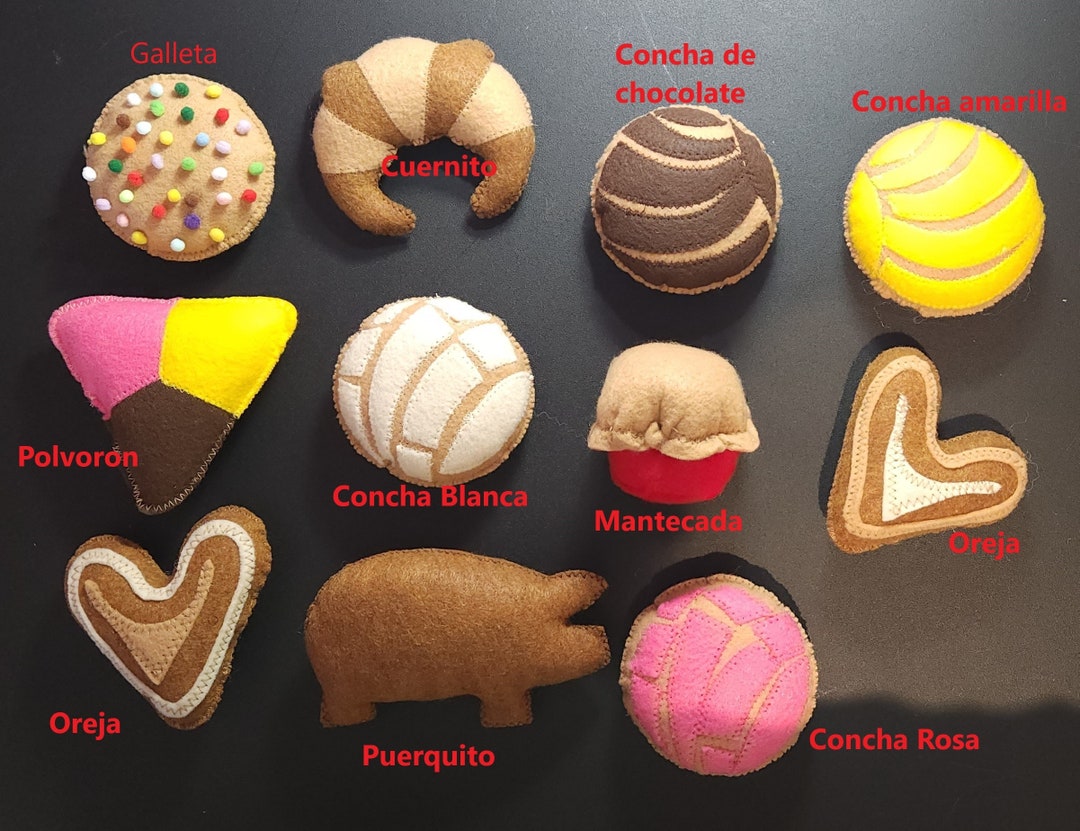 Pan Dulce Felt Food - Etsy