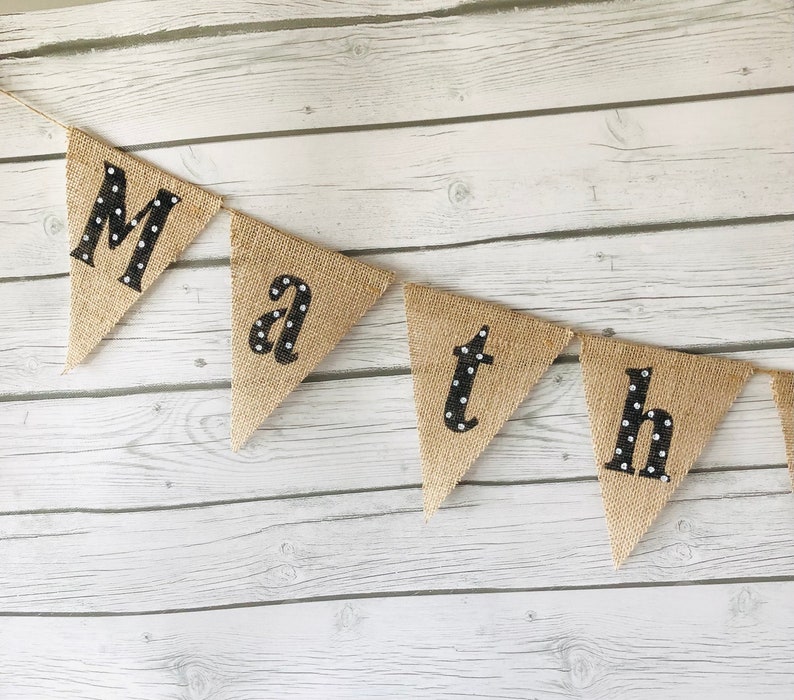 Custom Teacher Name Banner Black and White Polka Dot Teacher | Etsy