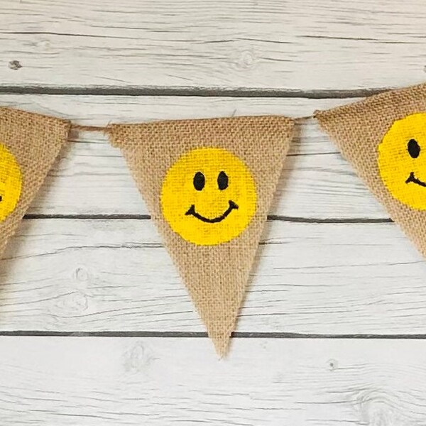 Yellow Smiley Face - Etsy