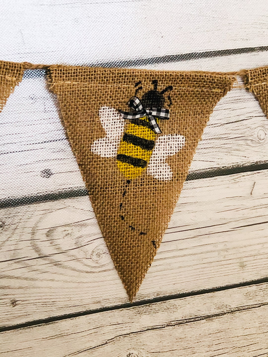 Bee Kind Burlap Banner, Bee Banner, Classroom Banner - Etsy