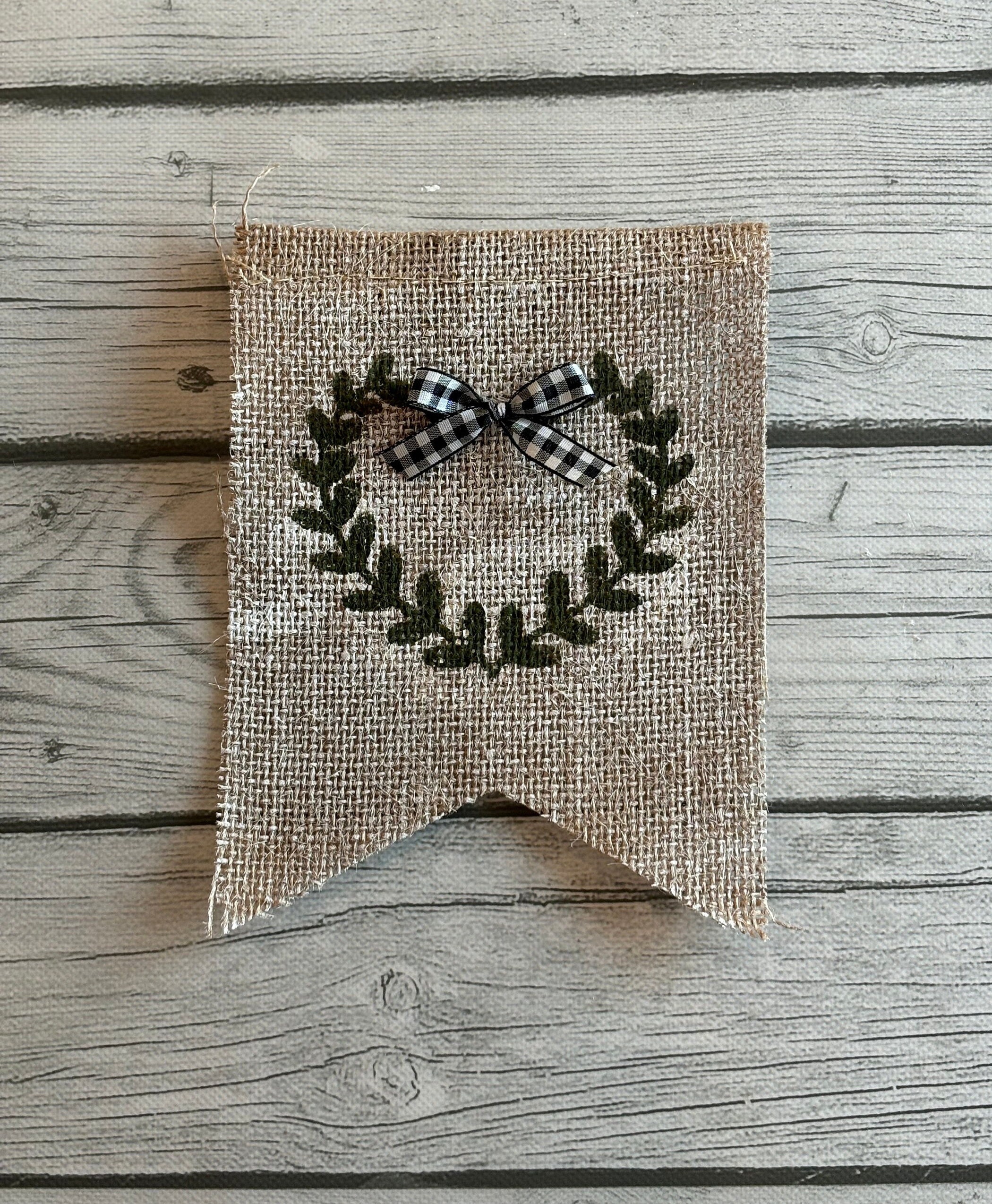 Rustic Heart Wreath Banner, Rustic Valentine Banner, Valentine Heart ...