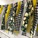 Lemon Rag Tie Garland, Lemon Banner - Etsy